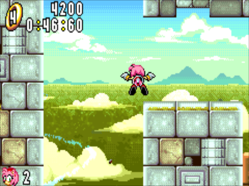 Sonic Advance 1 Amy Rose Panty Shot 2 By Teenpervert2 On Deviantart