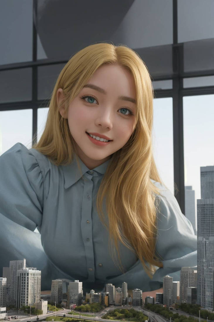 Ai Giantess and miniature city by tshufengvaj on DeviantArt Ai Giantess and miniature city by tshufengvaj on DeviantArt