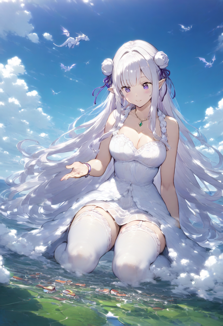 Ai Giantess Emilia By Tshufengvaj On Deviantart