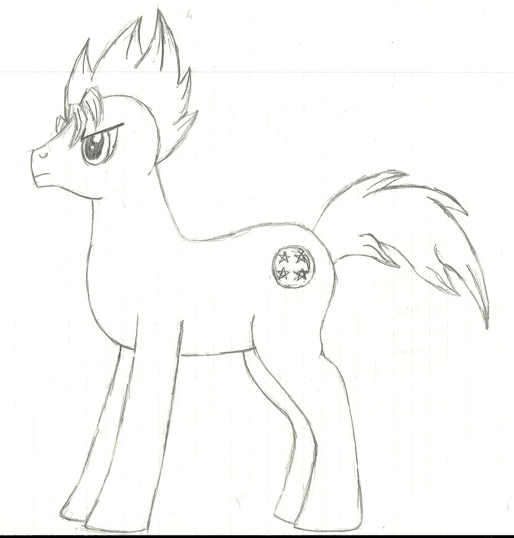 Super sayain pony goku by stevn531 on DeviantArt Super sayain pony goku by stevn531 on DeviantArt