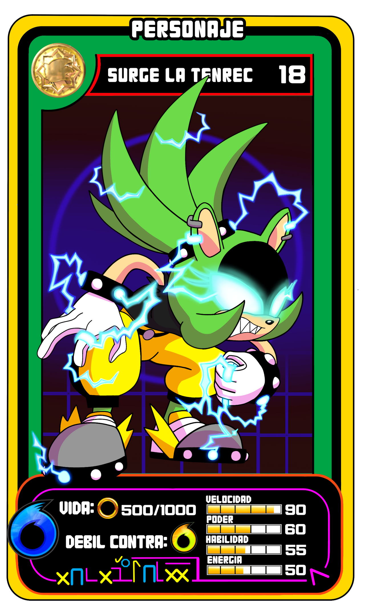 Surge The Tenrec By Radblast On Deviantart