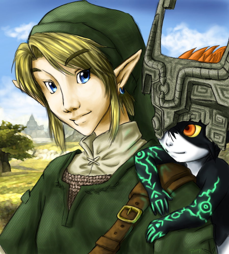 Link and Midna by HarukoChan001 on DeviantArt