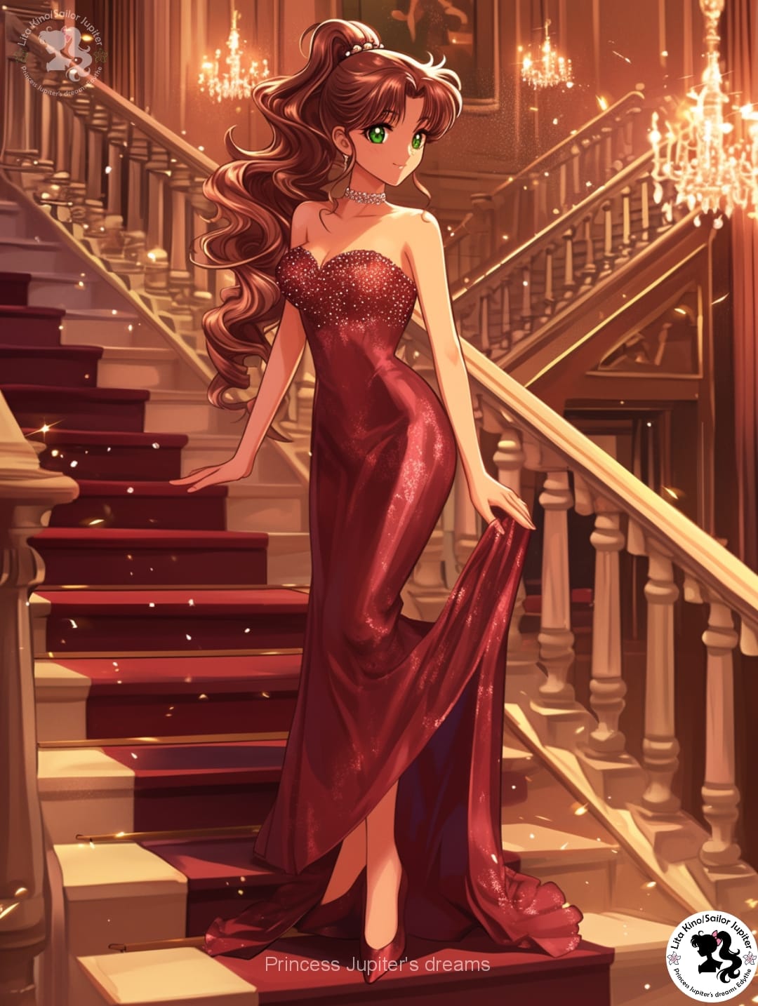 Makoto In Her Scarlet Dress 1 By Mtja1131138thx On Deviantart
