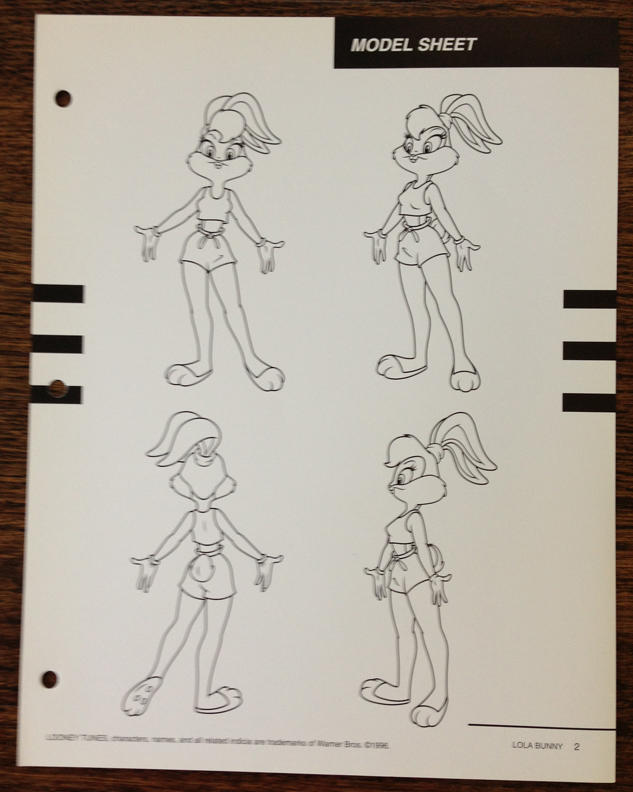 Lola Bunny Rotations by guibor on DeviantArt Lola Bunny Rotations by guibor on DeviantArt
