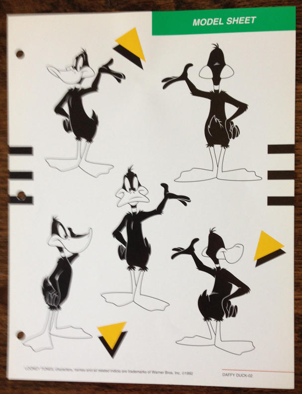 Daffy Duck Rotations by guibor on DeviantArt Daffy Duck Rotations by guibor on DeviantArt