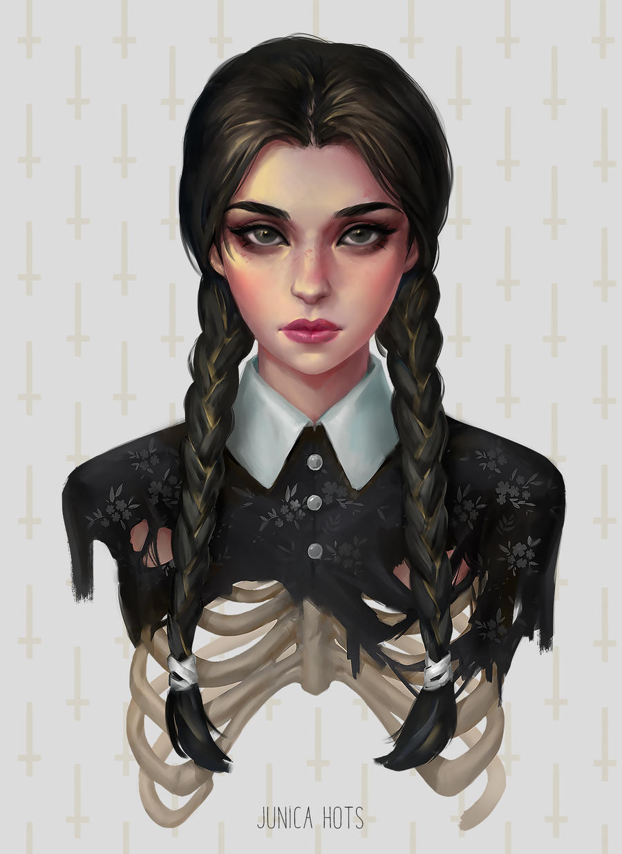Wednesday Addams By Junica Hots On Deviantart