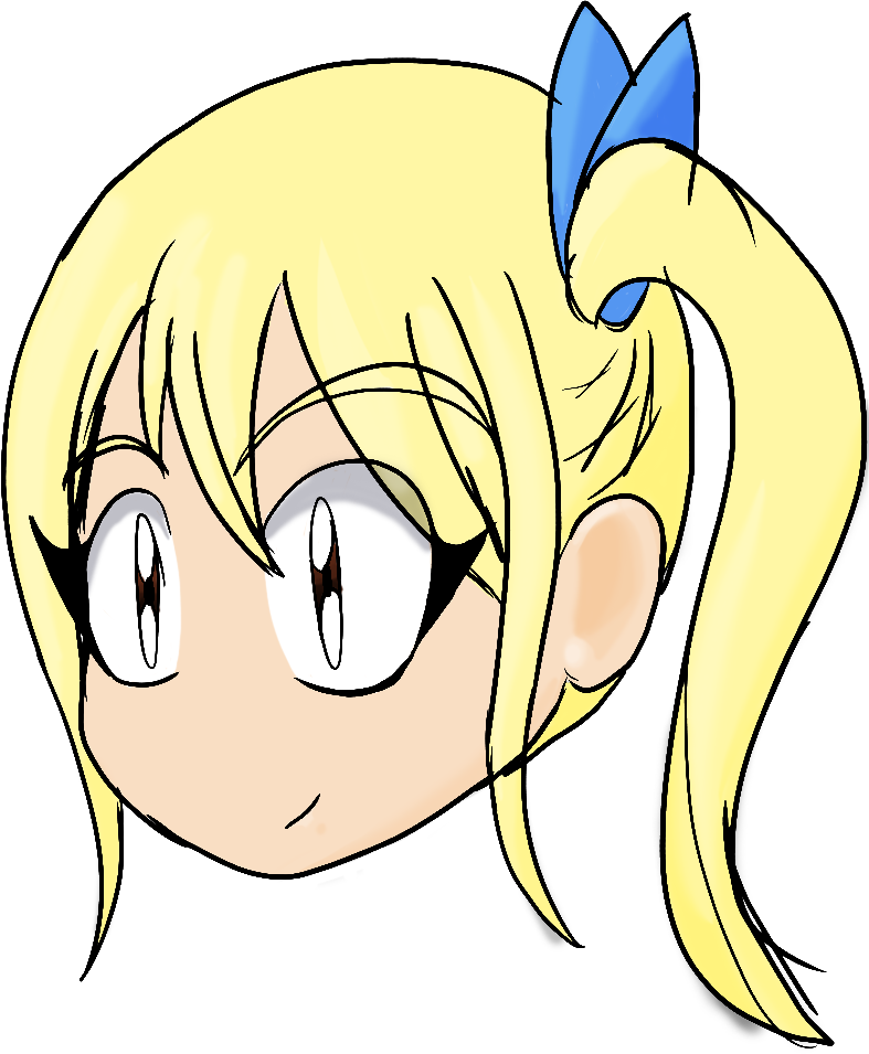 Lucy Chibi Head By Lunarspawnserenata On Deviantart
