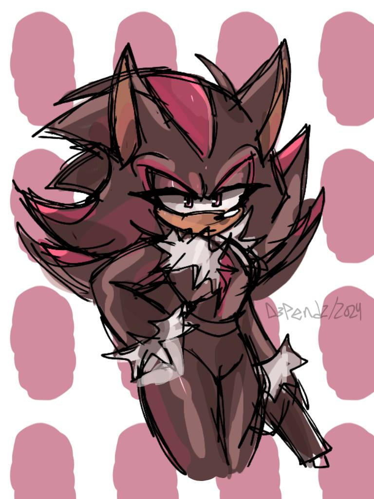 Female Shadow The Hedgehog Doodle By Xeronao On Deviantart