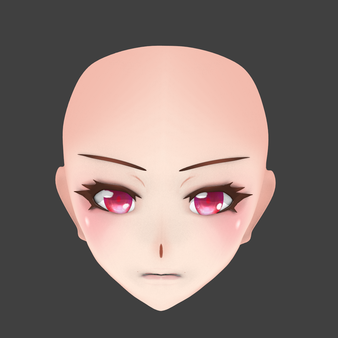 Anime Girl Head 2 Wip By Fina Nz21 On Deviantart