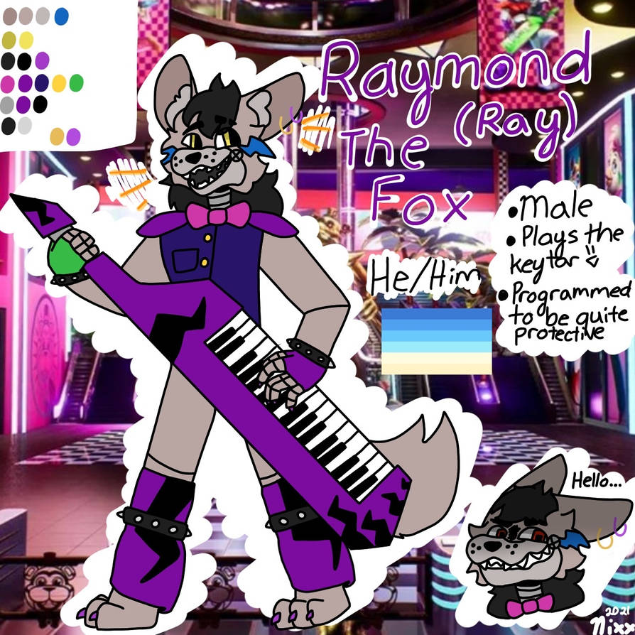 My Fnaf Security Breach Oc By Itsn1xx On Deviantart