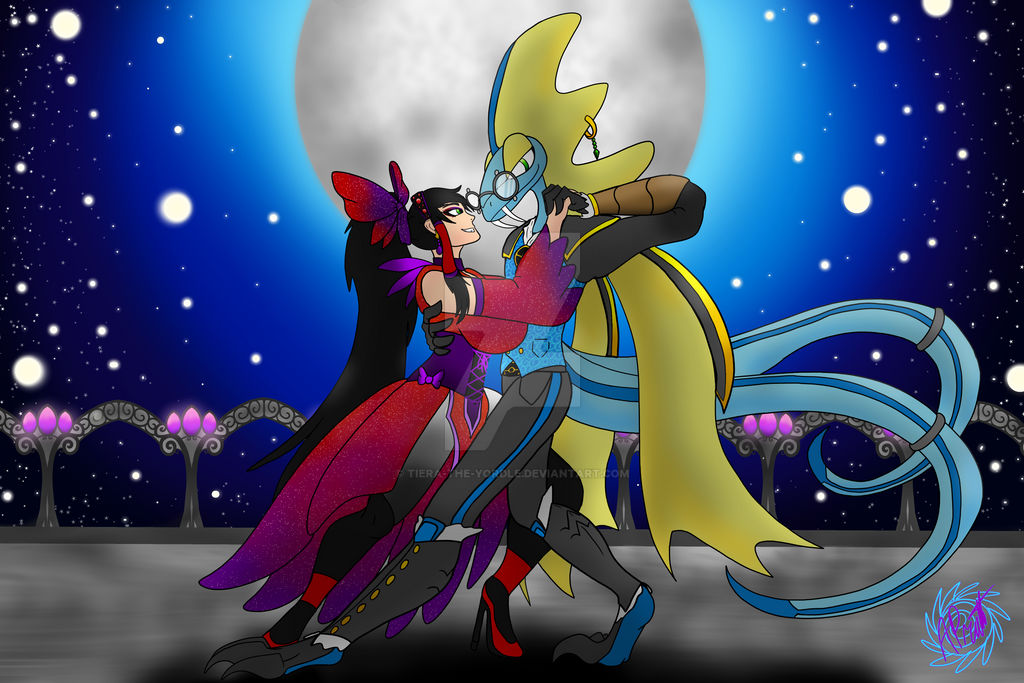 Ramiel And Aerith Moonlight Dance By Tiera The Yordle On Deviantart
