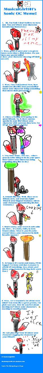 Sonic Oc Meme By Meggie182000 On Deviantart