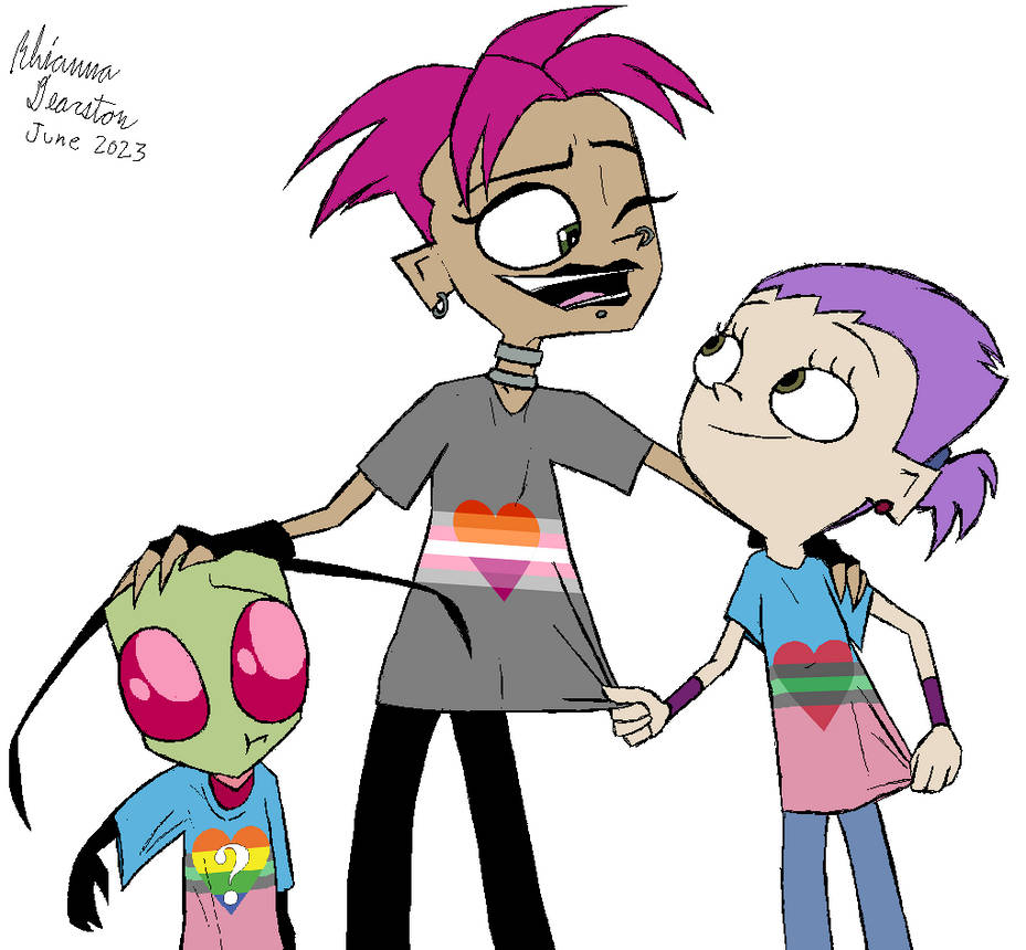 Pride Rika Zita And Zim By Chao0071 On Deviantart