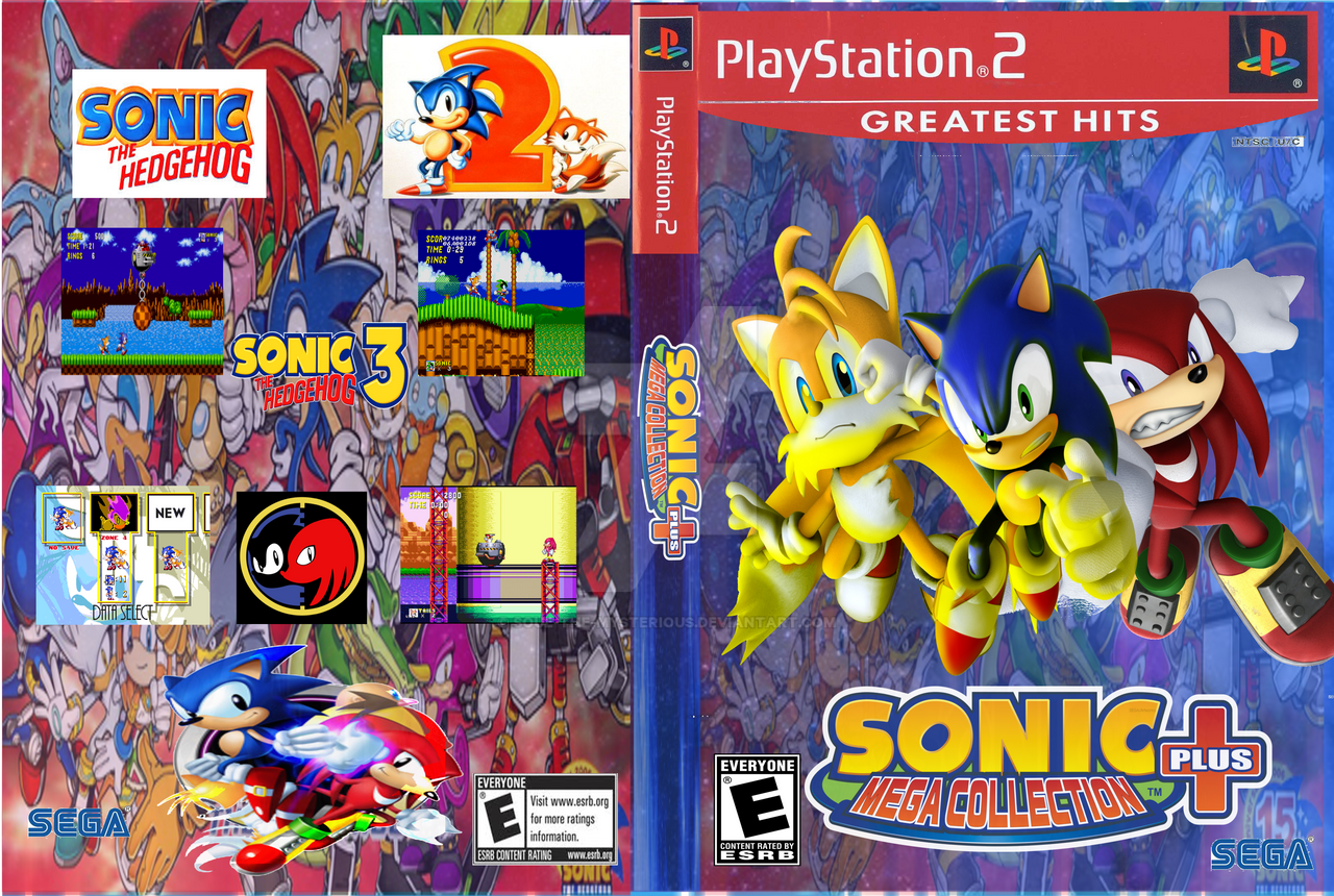 Sonic Mega Collection Plus Custom Boxart By Soul The Mysterious On Deviantart