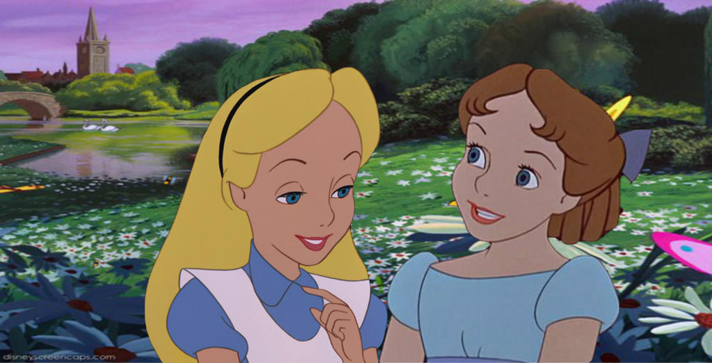 Alice And Wendy By Cinnamonscribblez7 On Deviantart
