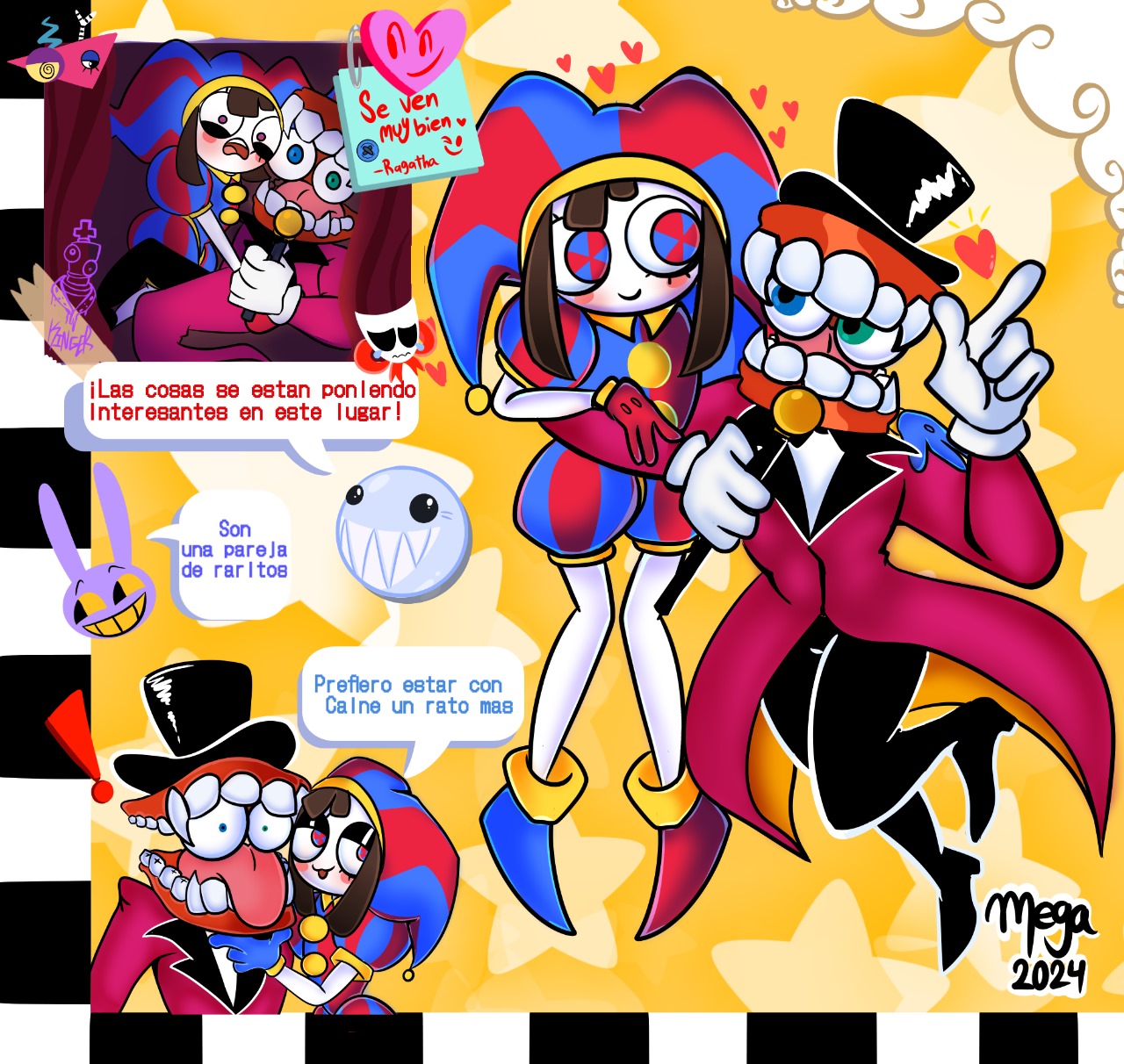 Pomni X Caine By Kinatokoejirosan On Deviantart