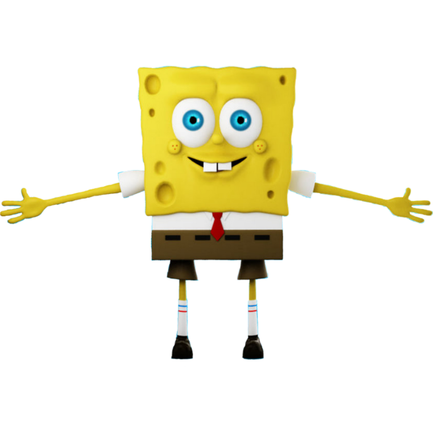 Spongebob Squarepants Spongebob 3d Models By Polexlim On Deviantart