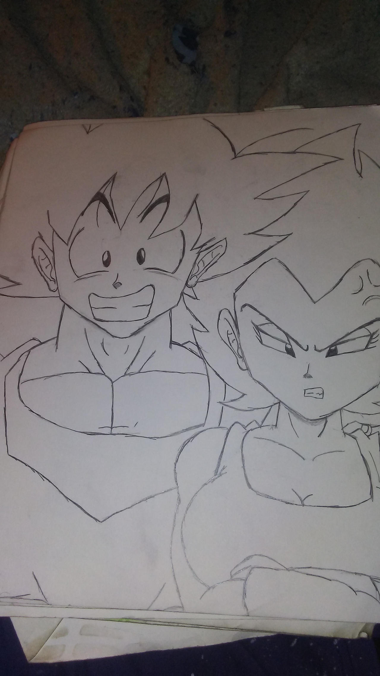 Goku And Fem Vegeta By Infinitycomics121 On Deviantart