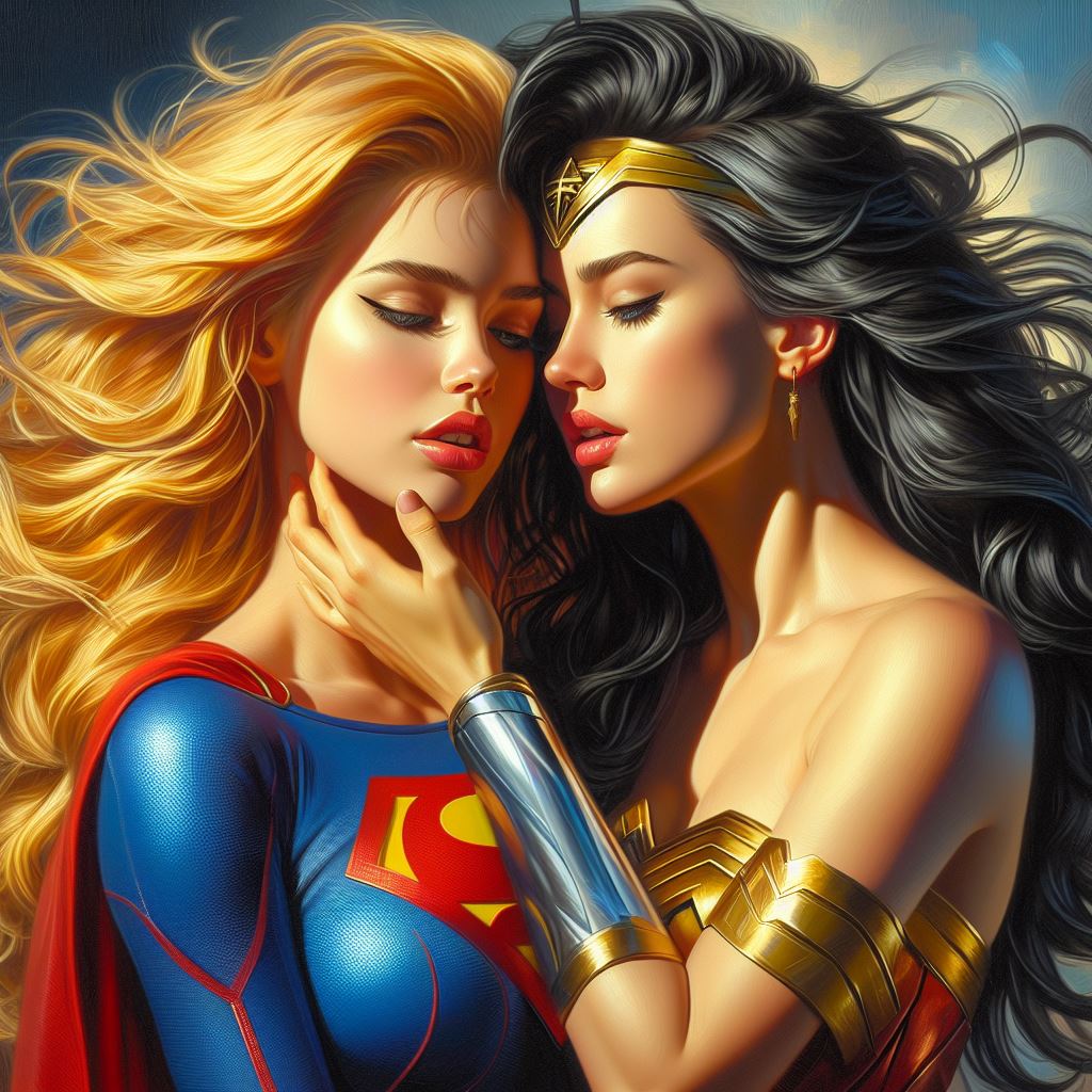 Wonder Woman And Supergirl By Headlessape On Deviantart