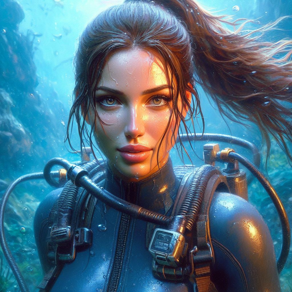 Lara Underwater By Headlessape On Deviantart