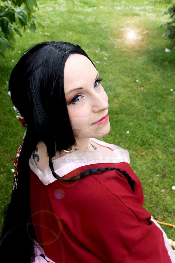 Boa Hancock Kimono By Valkanorth On Deviantart