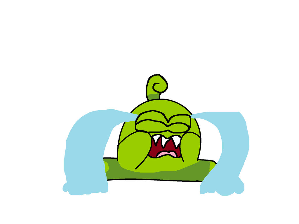 Om Nom Crying By Sapphireangel12 On Deviantart