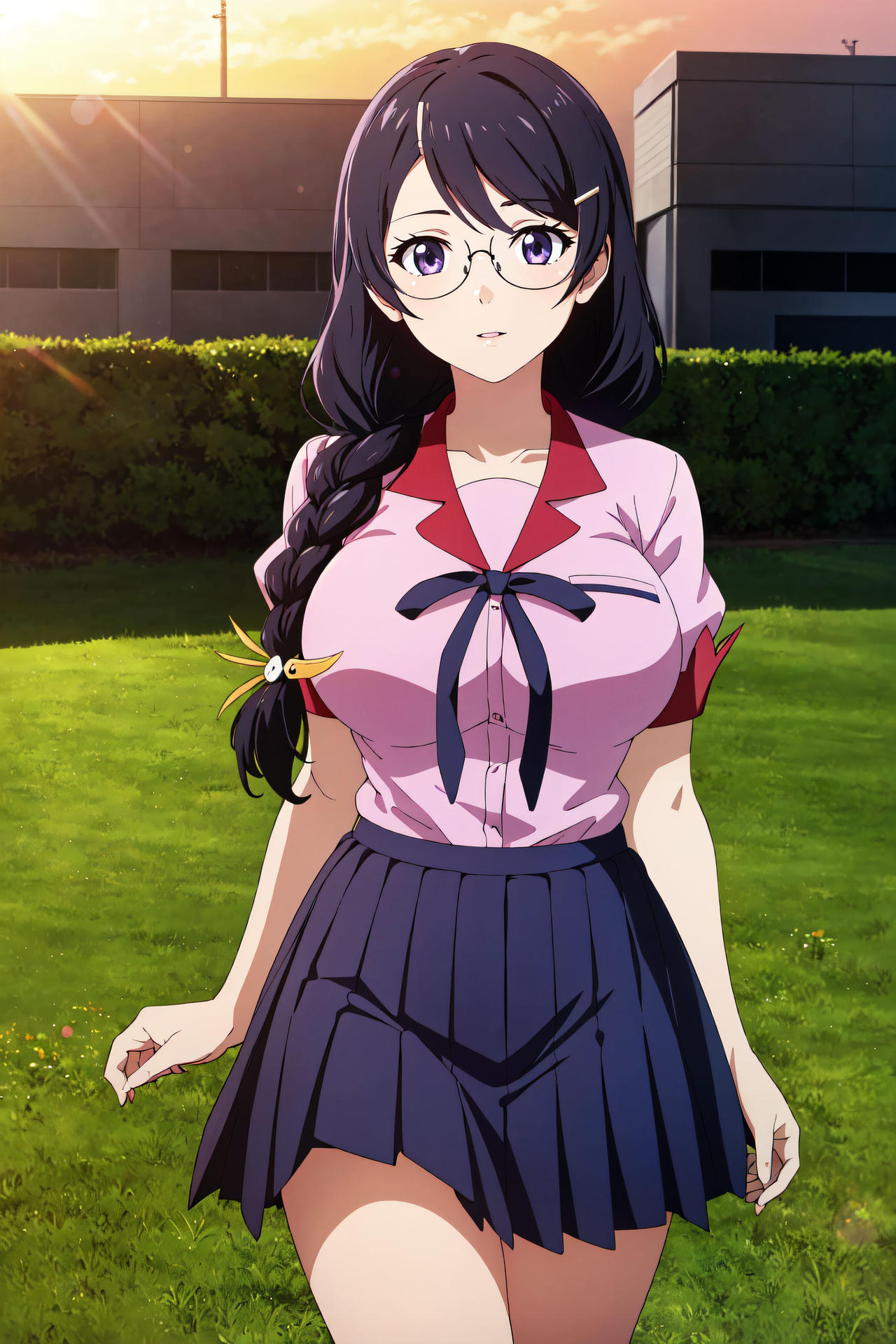 Tsubasa Hanekawa 1 By Tiger Groves On Deviantart