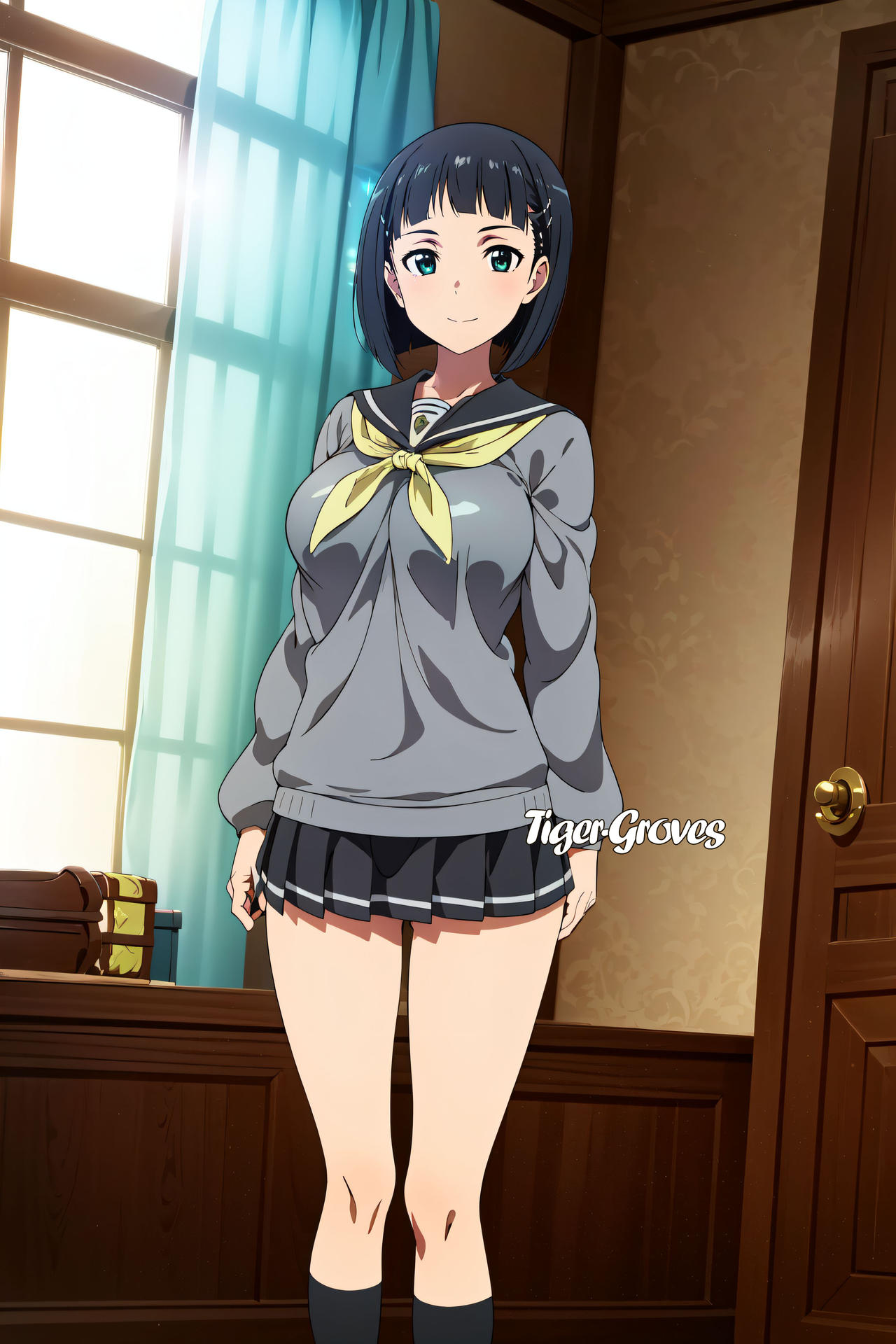 Kirigaya Suguha 2 By Tiger Groves On Deviantart