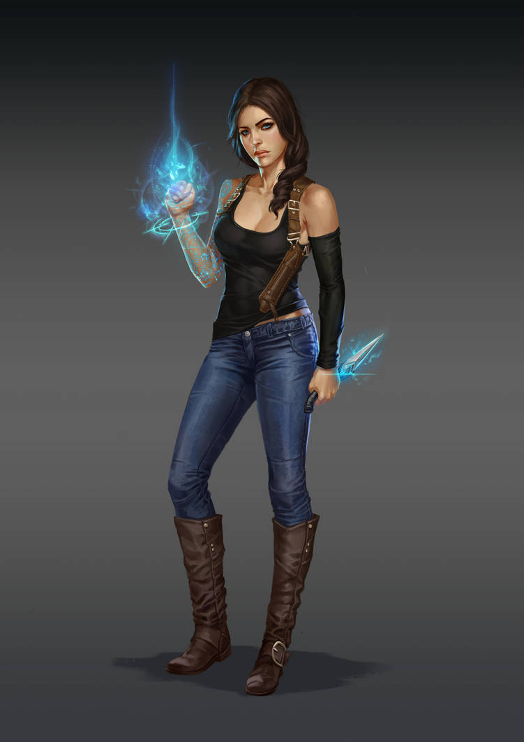 Urban Fantasy Woman 02 By Macarious On Deviantart
