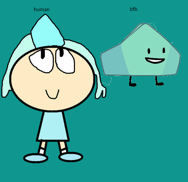 Foldy Bfb And Human By Happyface2plz On Deviantart