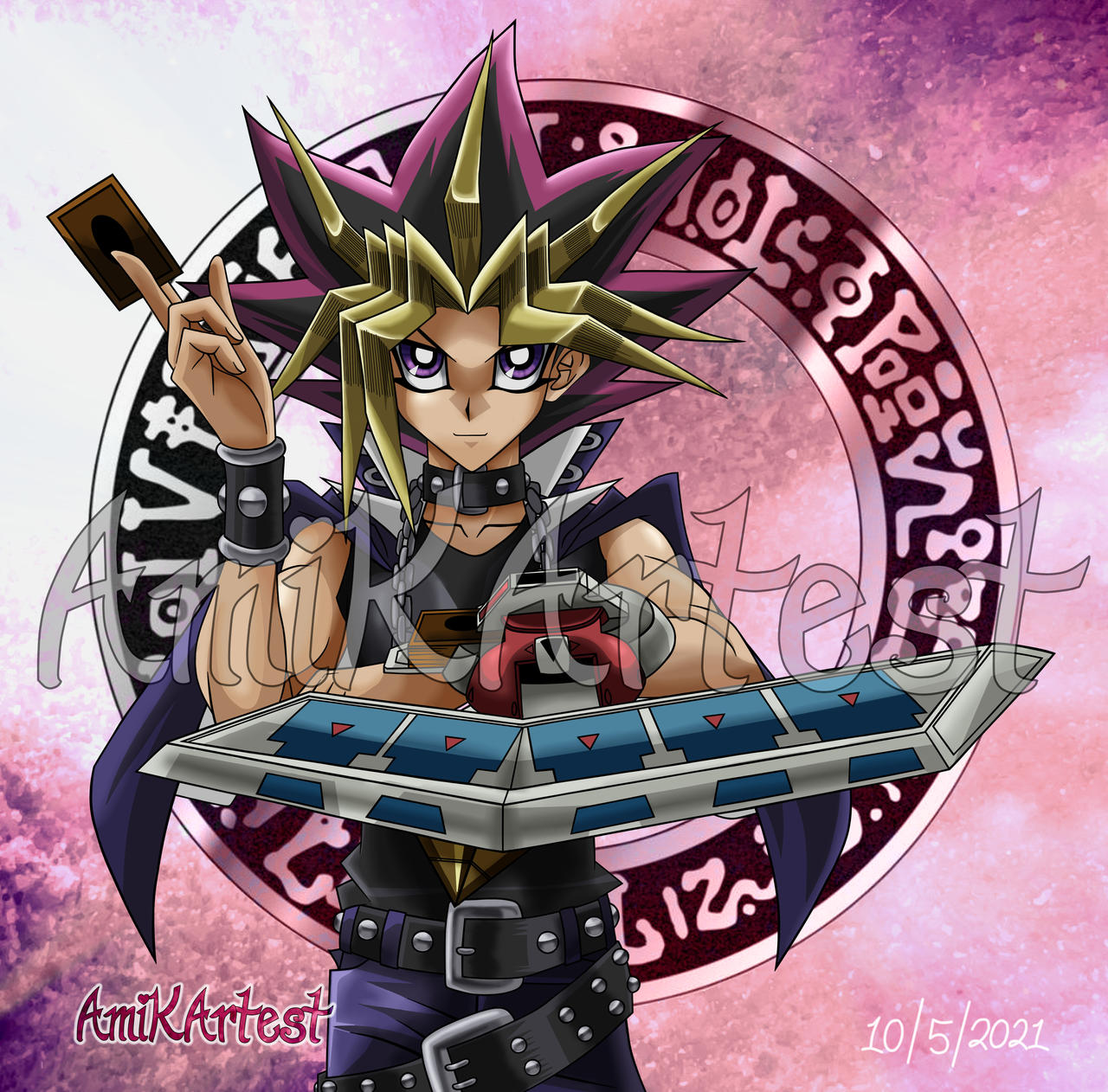 Yamiyugi Ready To Duel By Amikartest On Deviantart