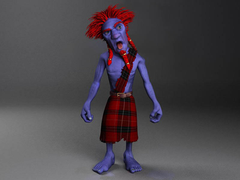 Nac Mac Feegle by EoinJim on DeviantArt