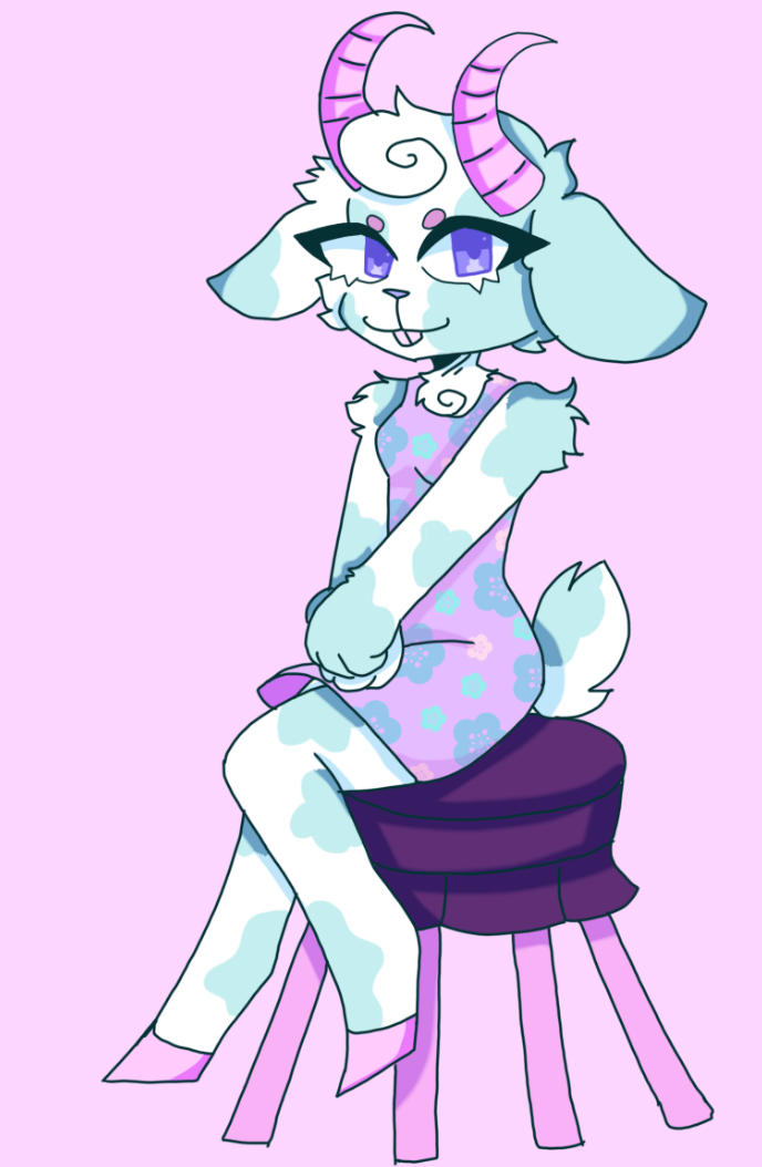 Furry Goat Girl By Munikoo On Deviantart