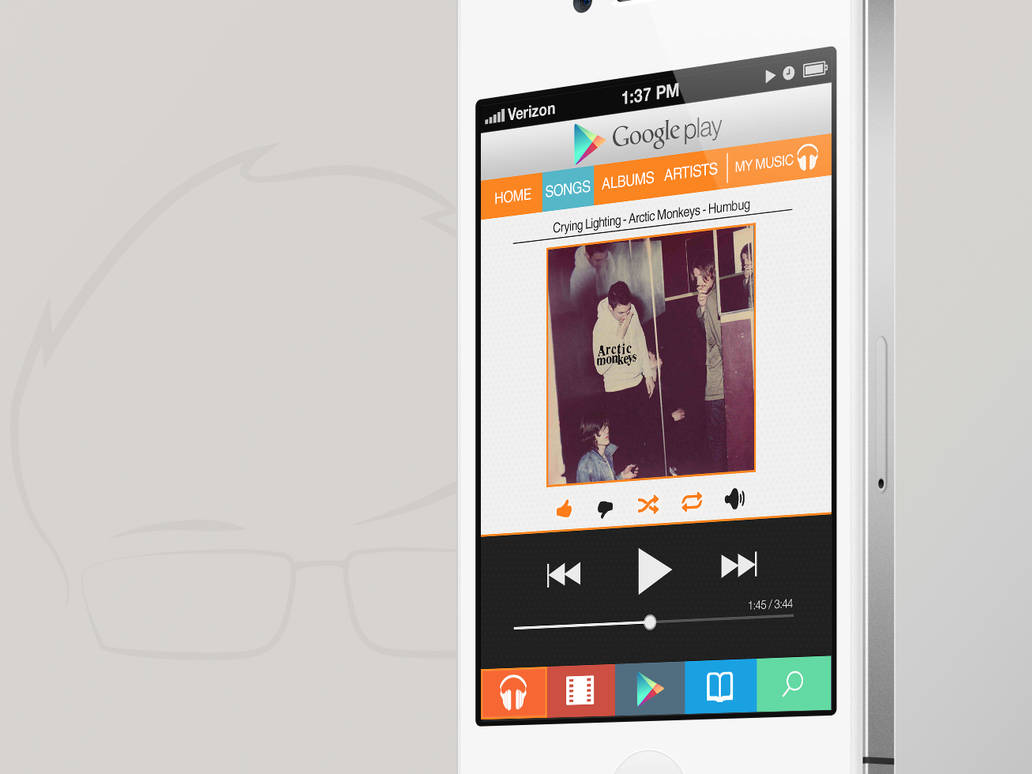 Google Play Music iOS App Mock-Up by GalacticAtlas on DeviantArt Google Play Music iOS App Mock-Up by GalacticAtlas on DeviantArt