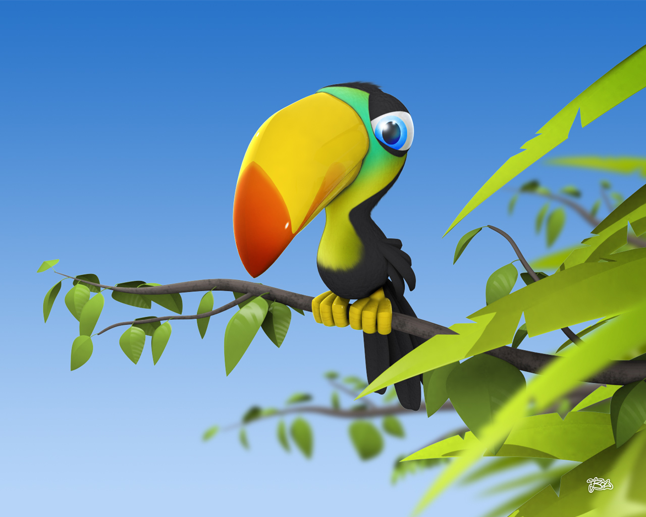 toucan by nicobou on DeviantArt