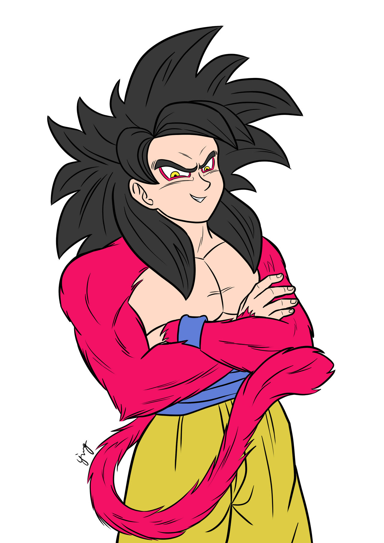 Ssj4 Goku By Yingying57 On Deviantart