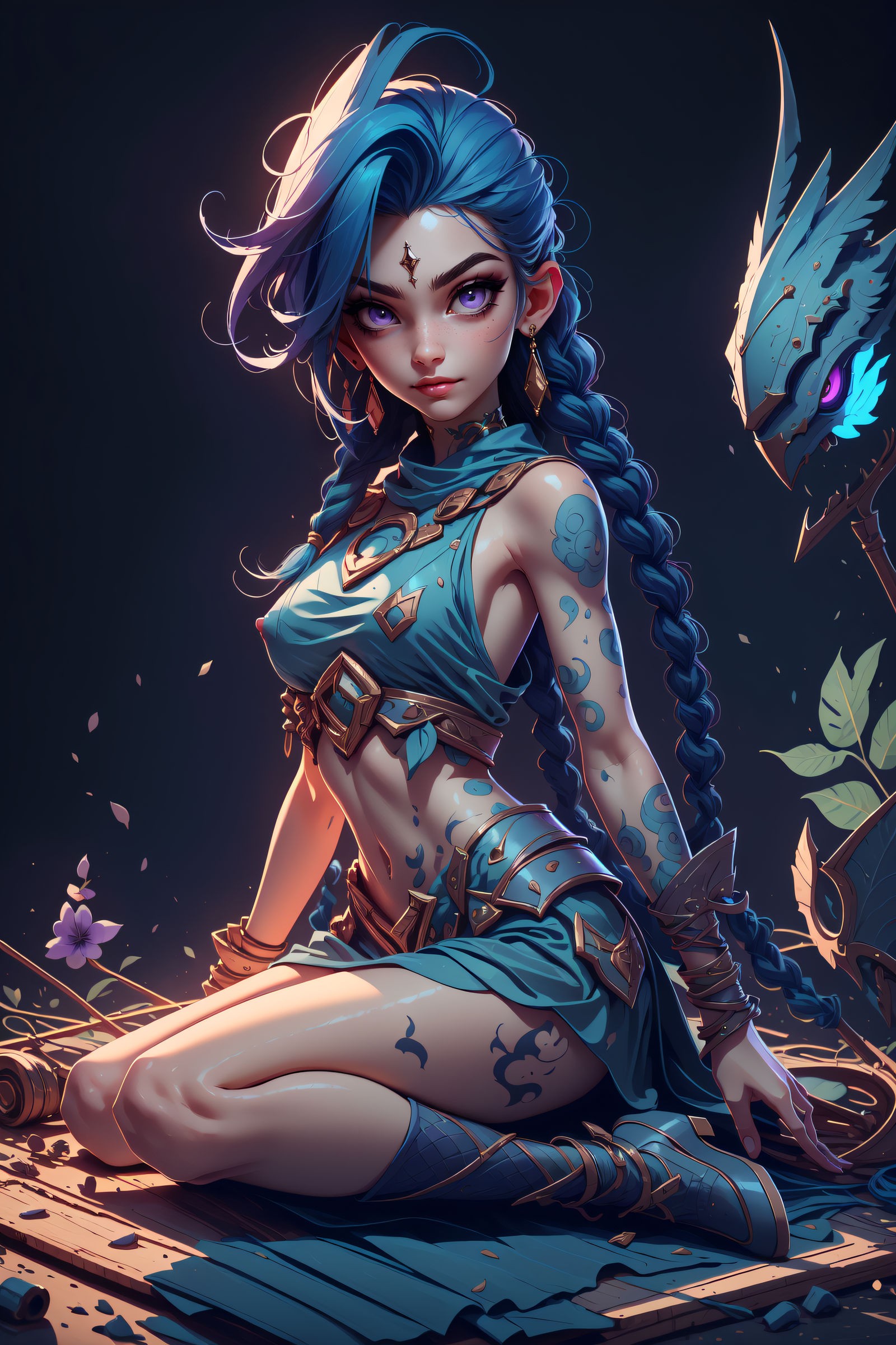 Jinx League Of Legends By Dantegonist On Deviantart