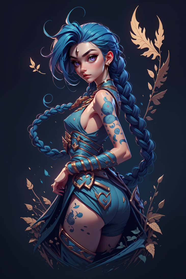 Jinx League Of Legends By Dantegonist On Deviantart