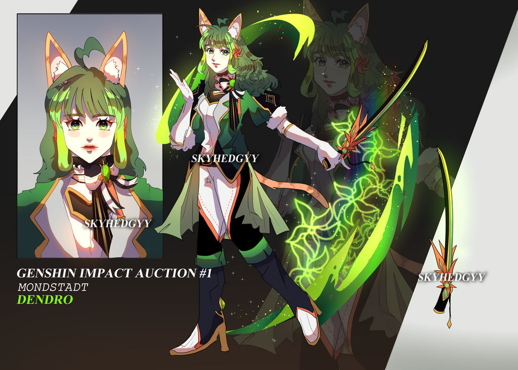 Closed Genshin Impact Auction 1 By Skyhedgyy On Deviantart