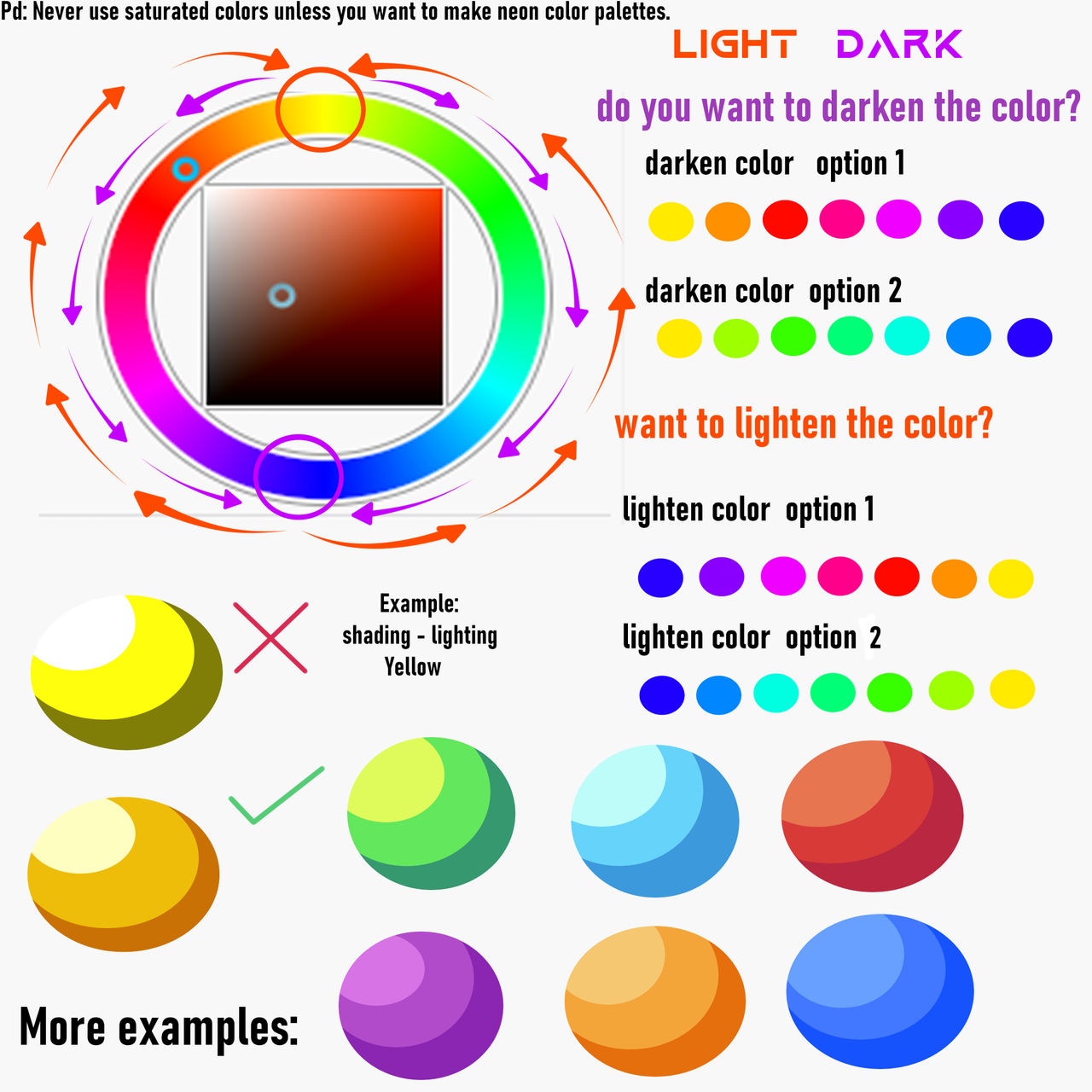 Basic Tutorial .:colors:. By Zzmaverickzz On Deviantart