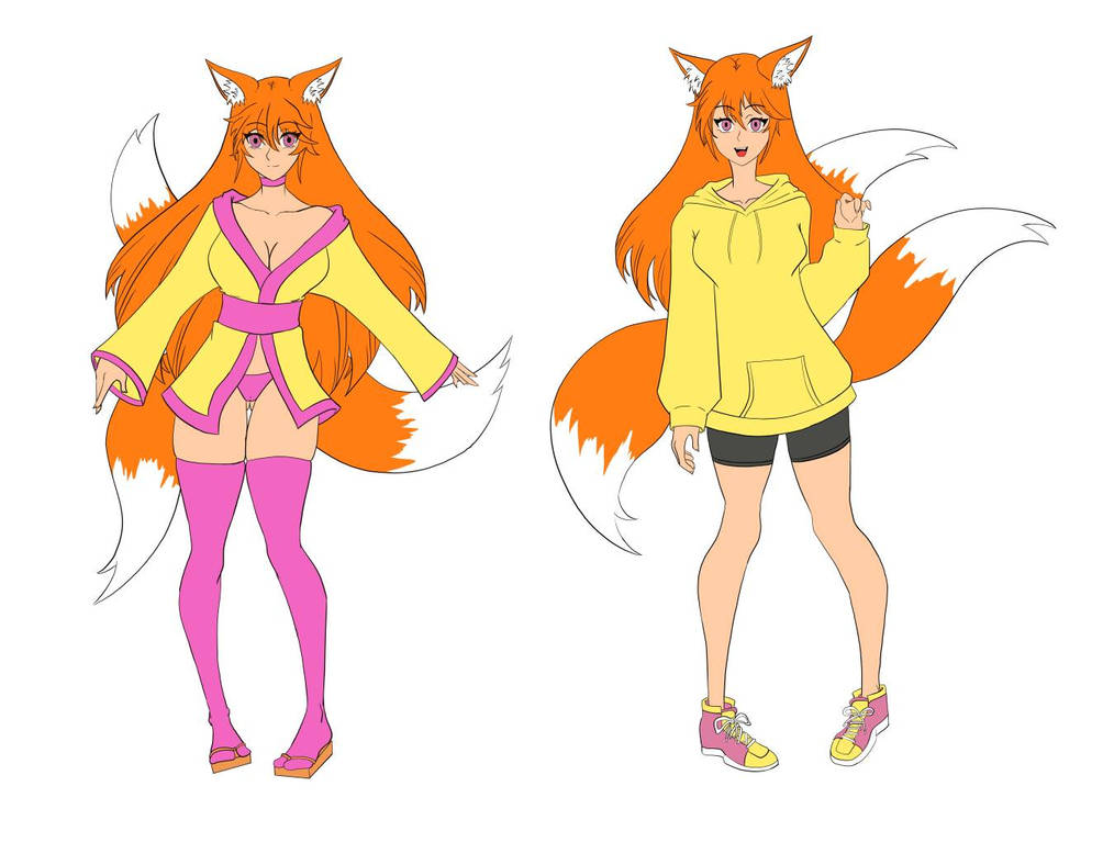 KITSUNE Concept (Hanako) by KappaHoney on DeviantArt KITSUNE Concept (Hanako) by KappaHoney on DeviantArt