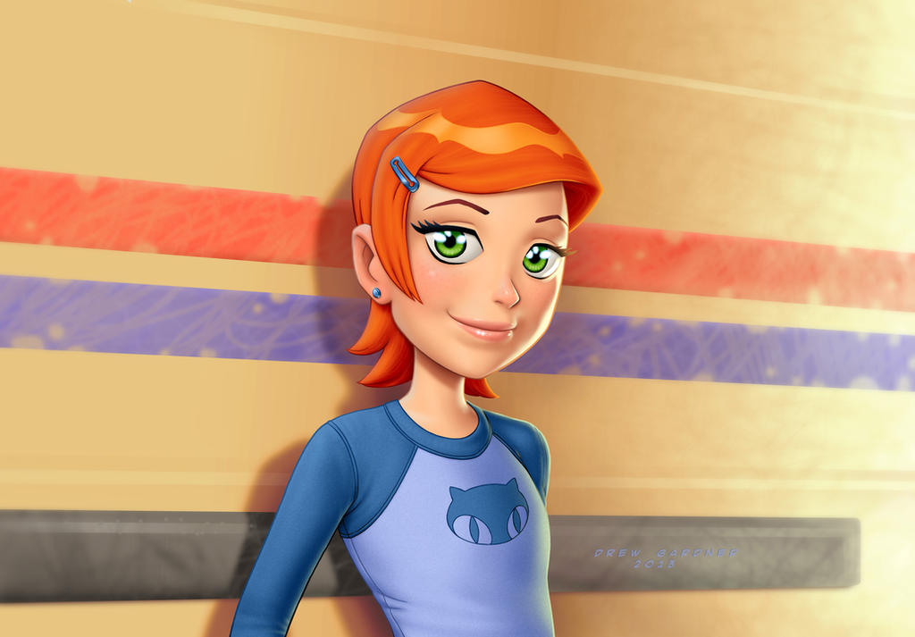 Gwen portrait by DrewGardner on DeviantArt Gwen portrait by DrewGardner on DeviantArt