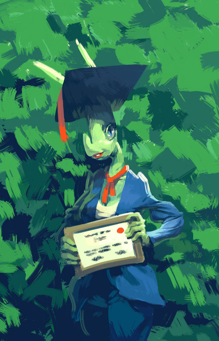 Now Draw Her Getting An Education By Chichnex On Deviantart