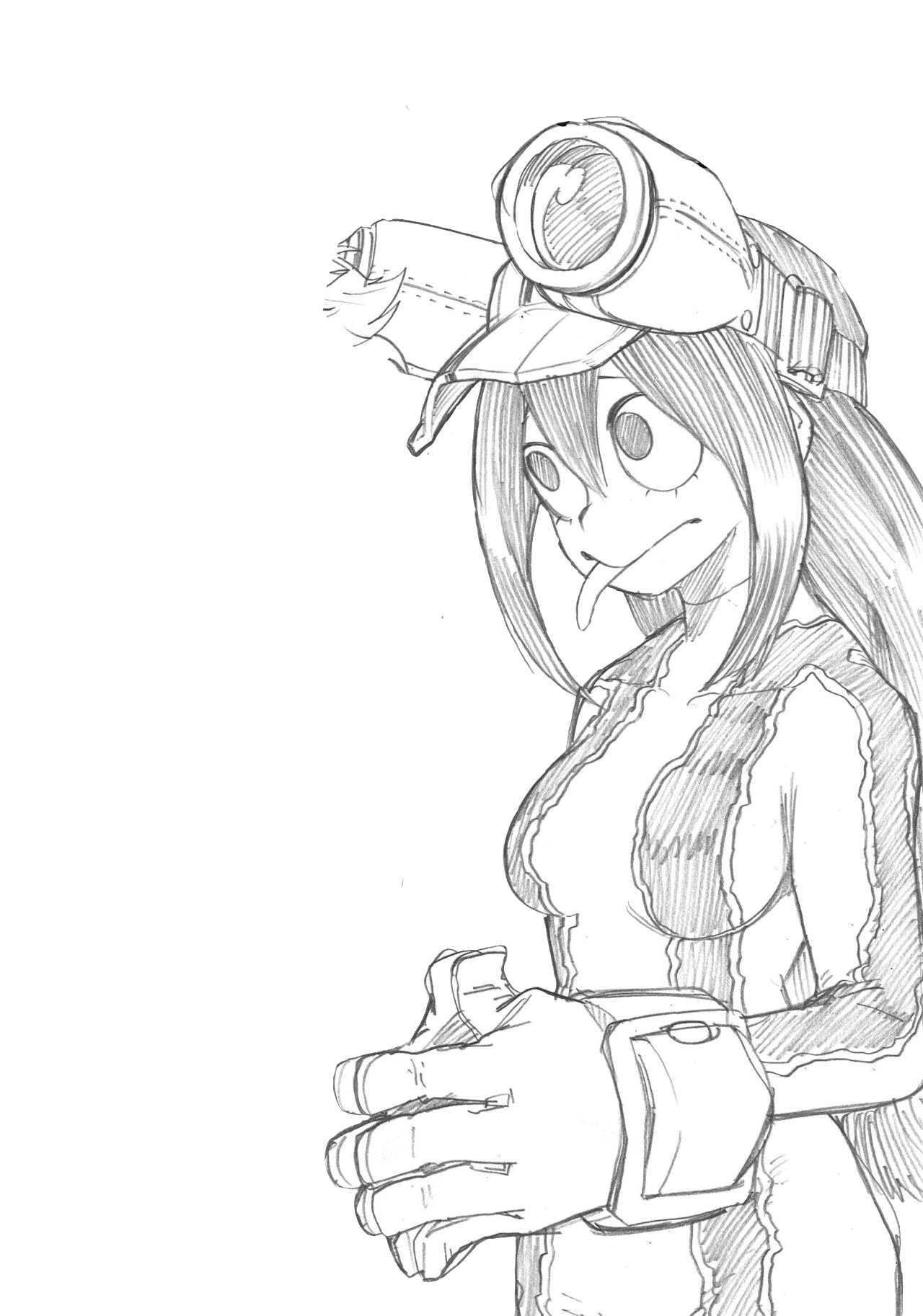 Tsuyu Asui My Hero Academia Render By Dukenothing On Deviantart