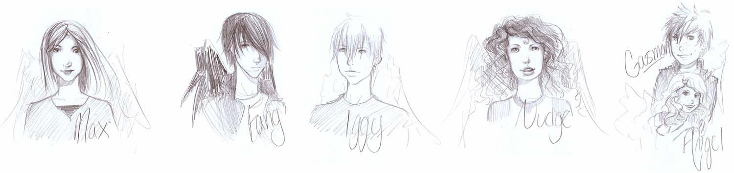Maximum Ride Characters by lil-tiffy on DeviantArt