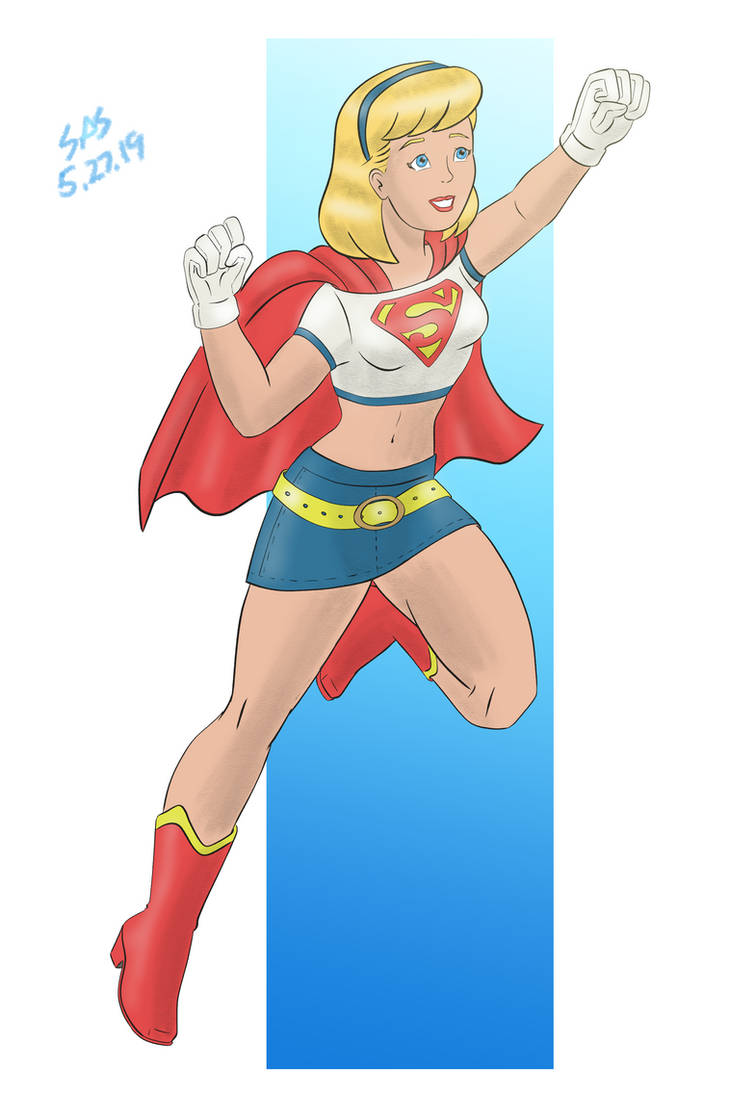 Dcau Supergirl Revisited By Sas Art72 On Deviantart