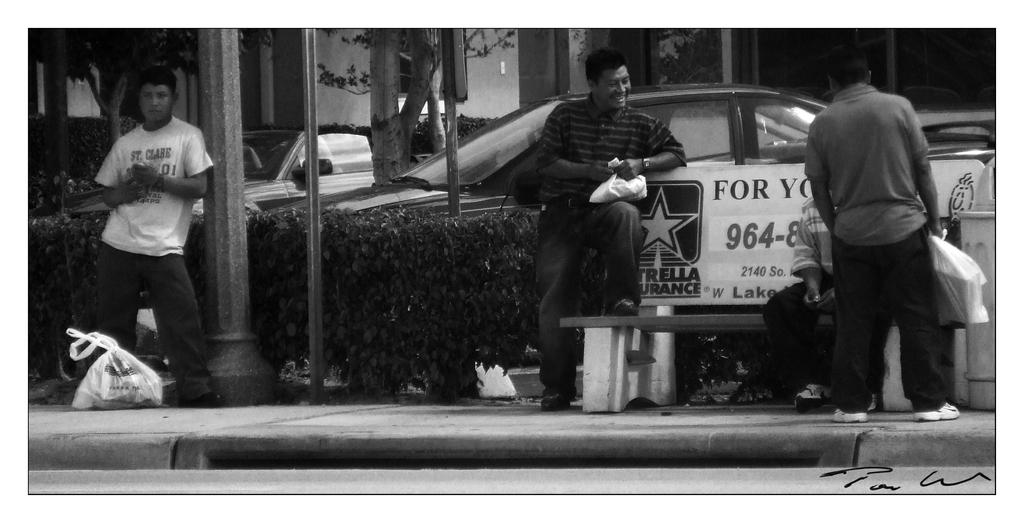 Waiting For The Bus By Tominabox1 On Deviantart