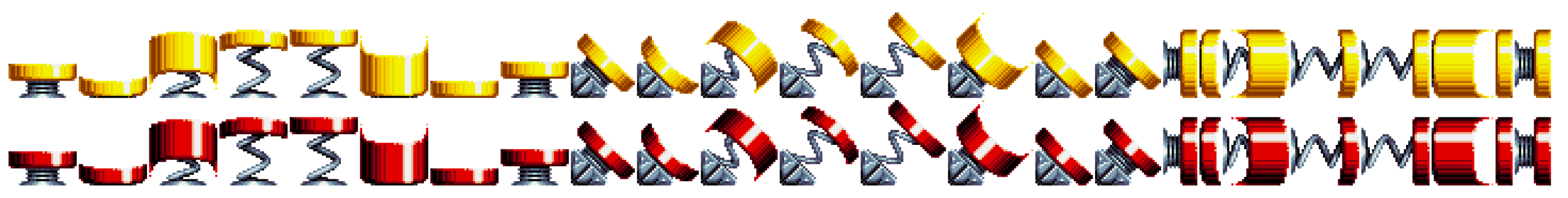Sonic Mania springs sprites HD by Sairot247 on DeviantArt Sonic Mania springs sprites HD by Sairot247 on DeviantArt