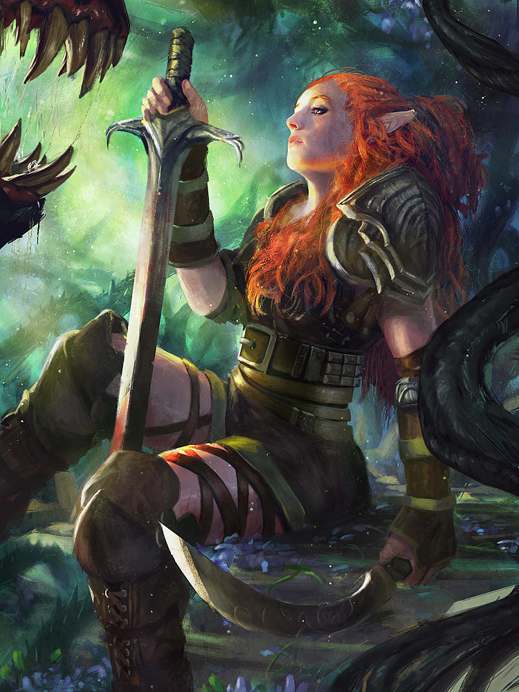 Redhead Elf By Grosnez On Deviantart