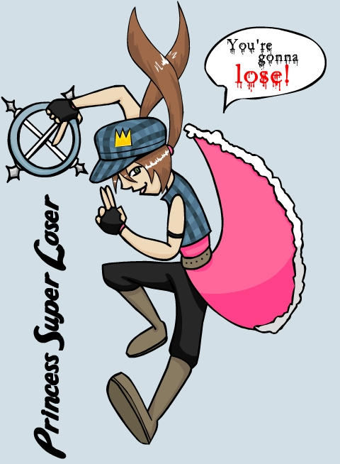 Princess Super Loser by generalofdarkness on DeviantArt